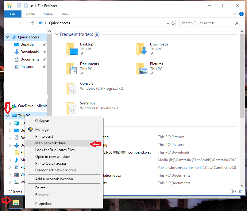 Map A Network Drive In Windows 10 Information Technology Services 
